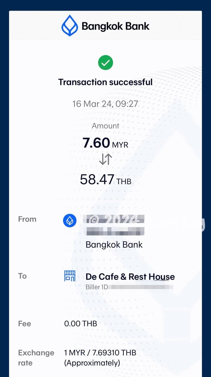 マレーシアのQRコードをタイの銀行アプリで支払うことができました（Cross-Border QR Payment） | Kumi-Log