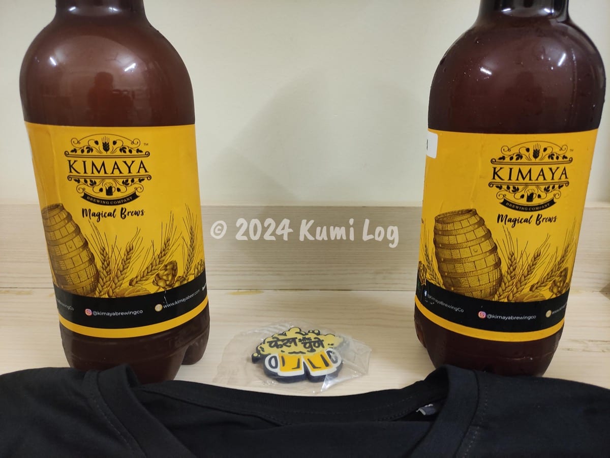 [インド・プネー] クラフトブルワリーKIMAYAで買ったグッズがお気に入り | Kumi-Log